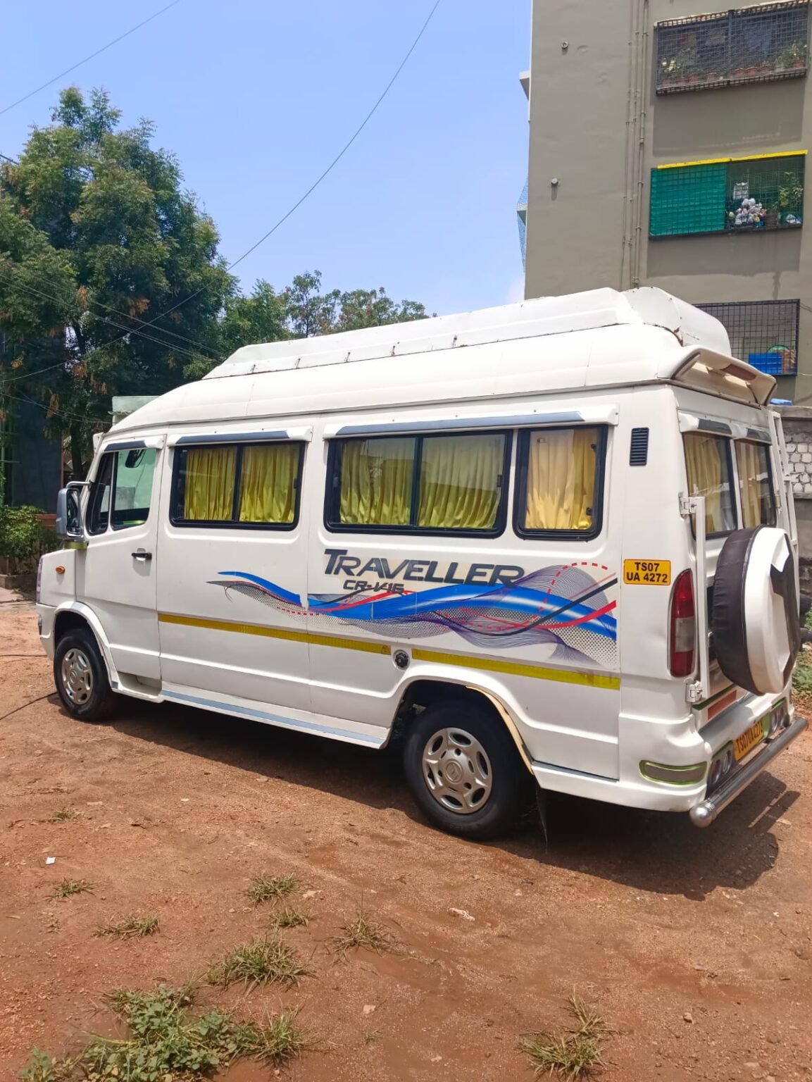 Tempo Traveller on Rent