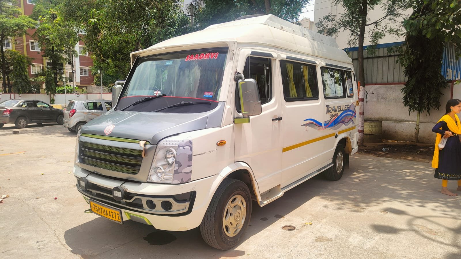Tempo Traveller on Rent