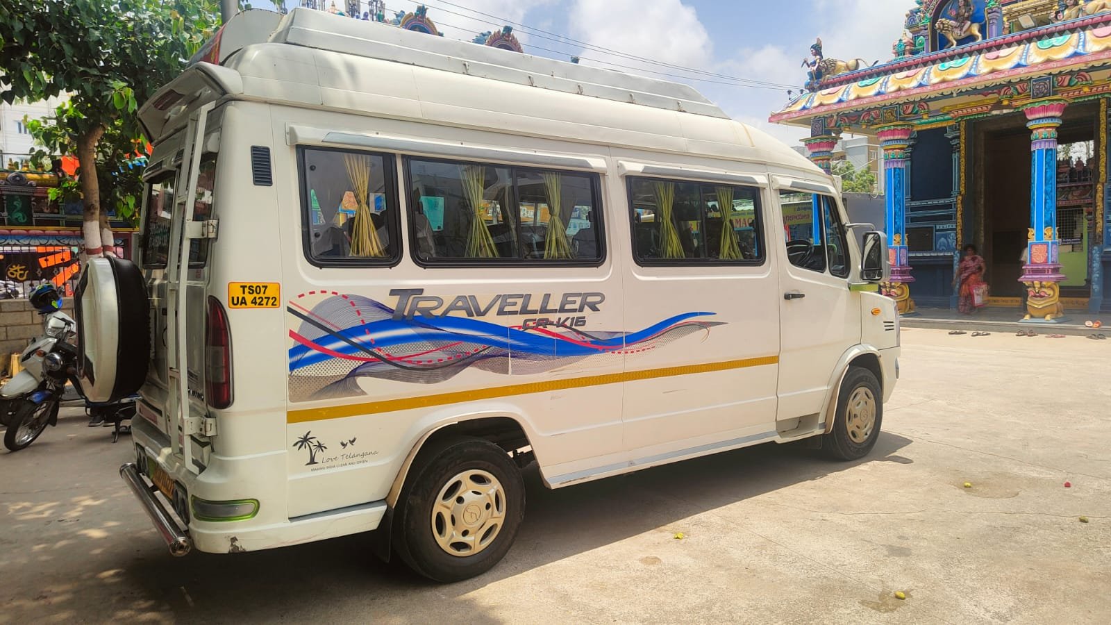Tempo Traveller on Rent
