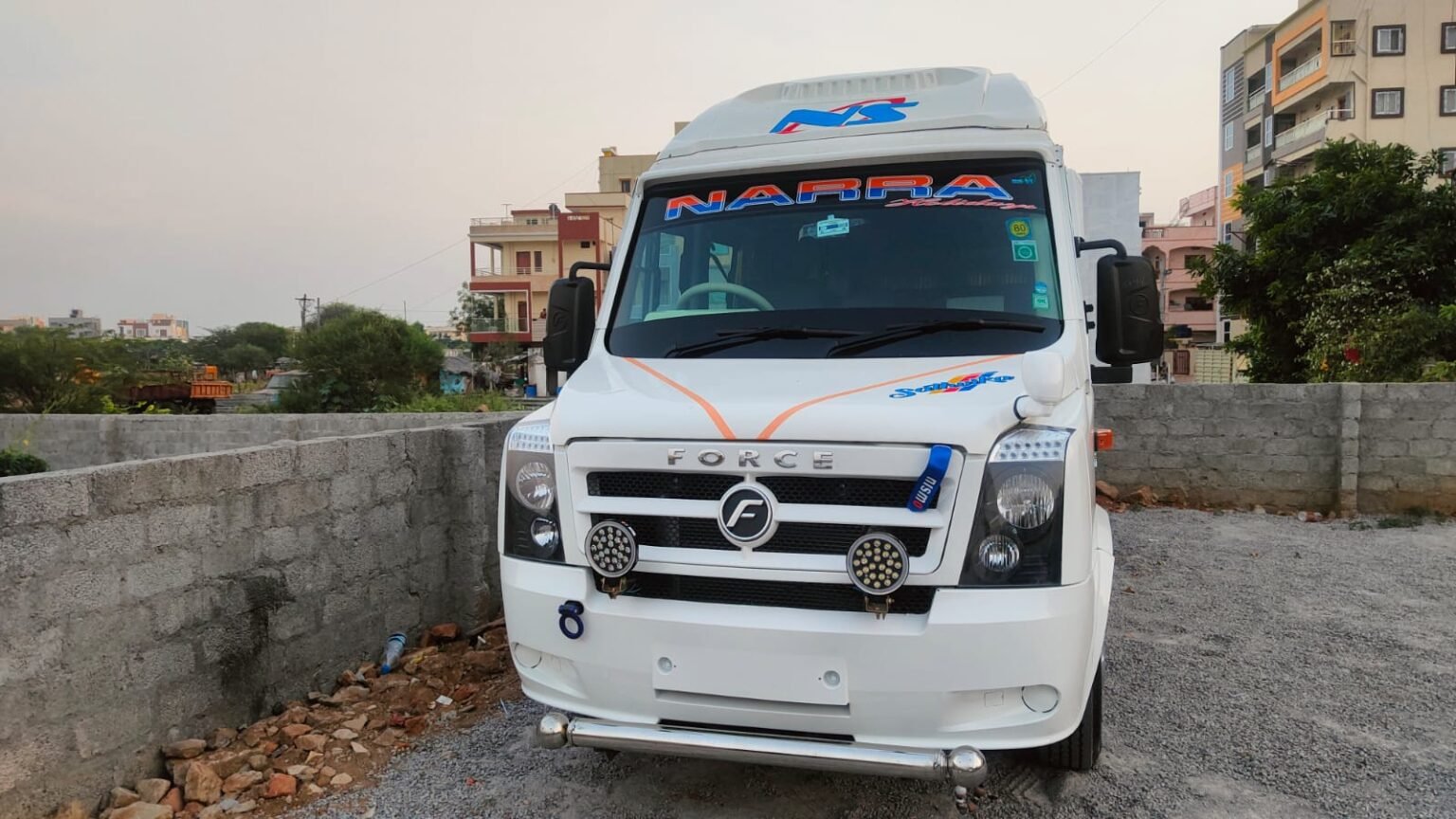 Tempo Traveller on Rent