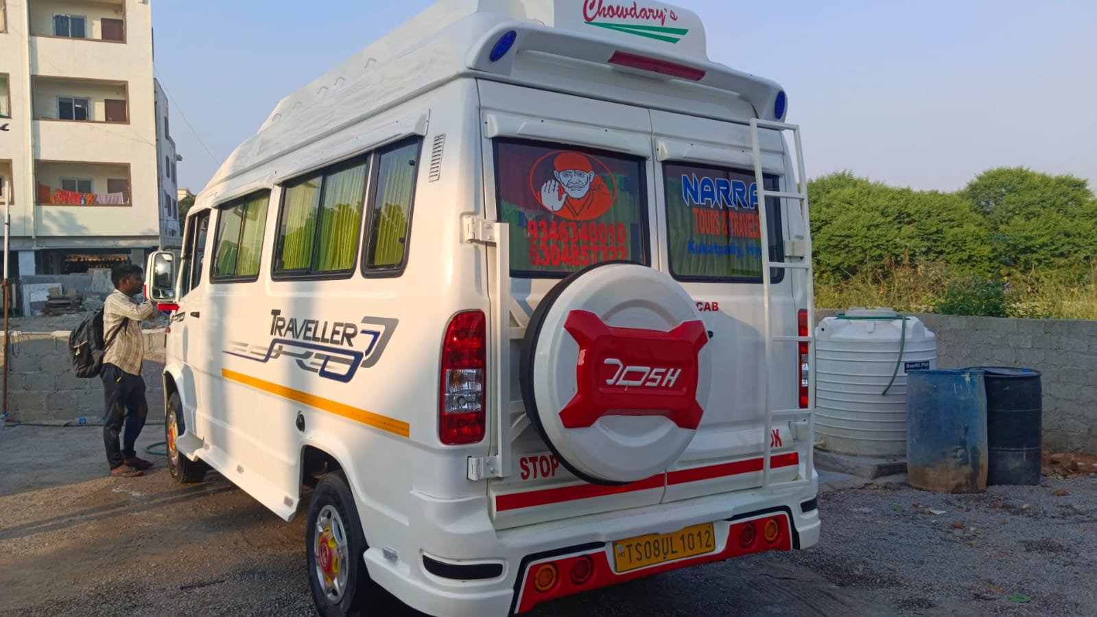 Tempo Traveller on Rent